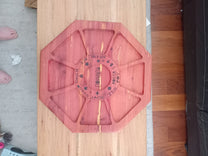 Handcrafted Wood Rummoli game boards. Lazy Susan option. – Verns-Urns