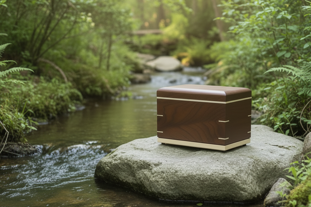 Solid wood Cremation Urns Handcrafted in Canada, Artisan custom urn ...