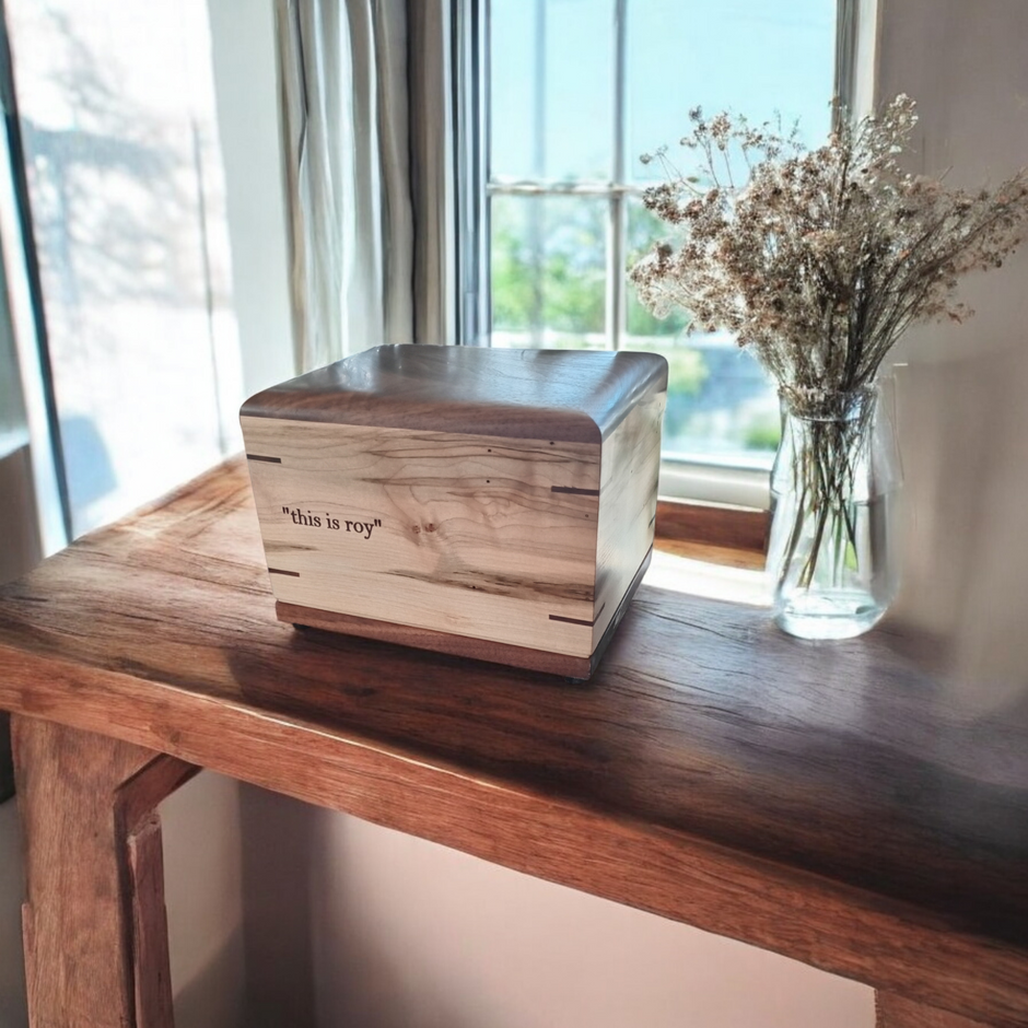Custom Wood Boxes | Urns | Recipe Boxes| Memory Boxes| Personalized ...
